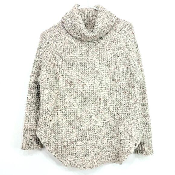 Free People | Sweaters | Freepeopledylan Light Tweedy Gray Chunky ...